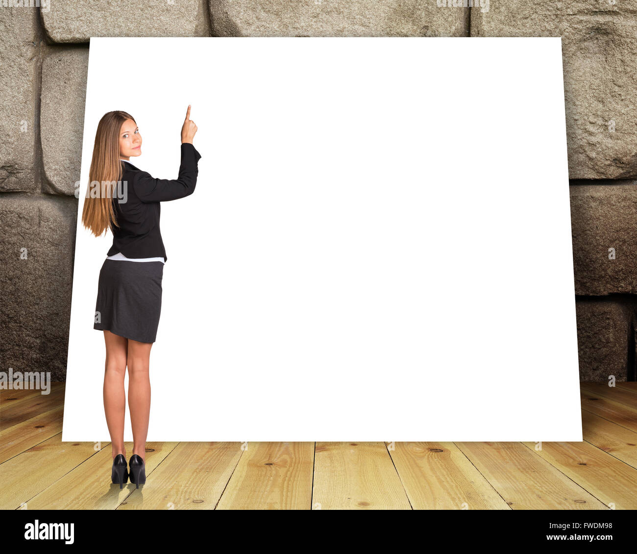 Big blank banner Stock Photo - Alamy