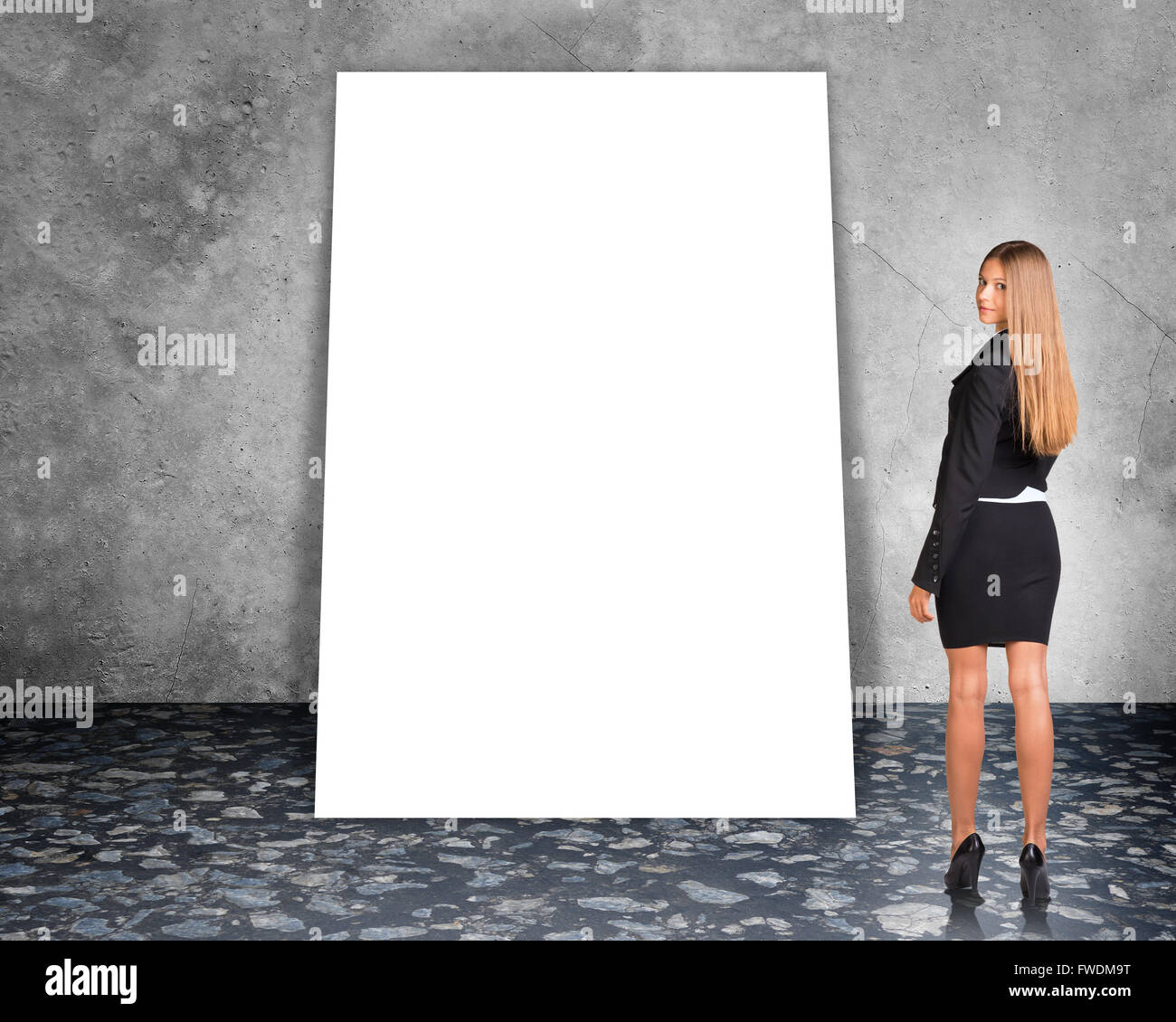 Big blank banner Stock Photo - Alamy