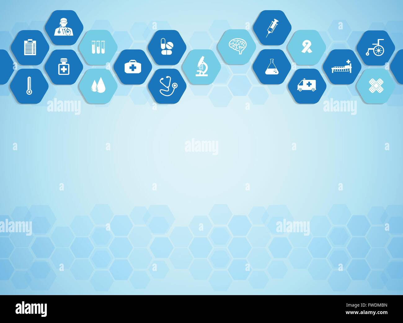 Medical background and icons to treat patients Stock Vector Image & Art ...