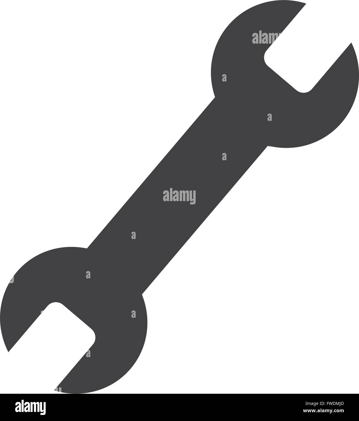 wrench tool icon Stock Vector Image & Art - Alamy