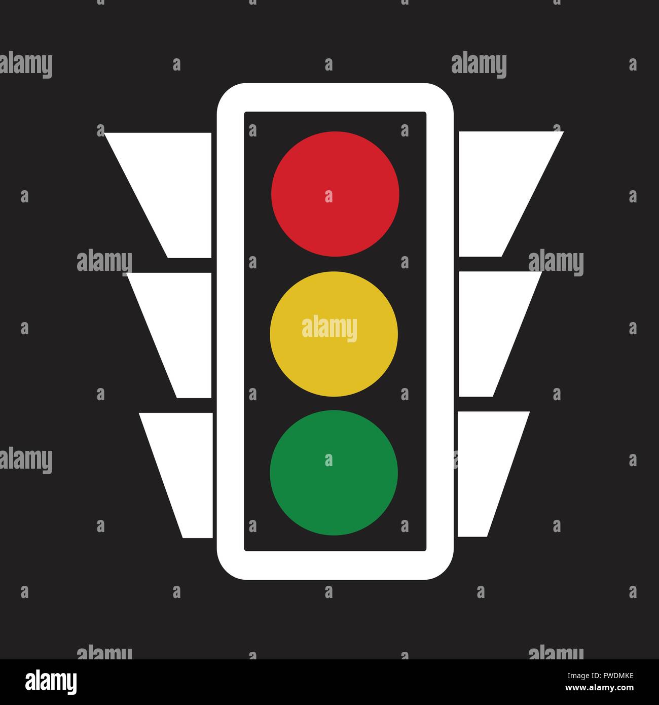 Traffic light icon Stock Vector Image & Art - Alamy