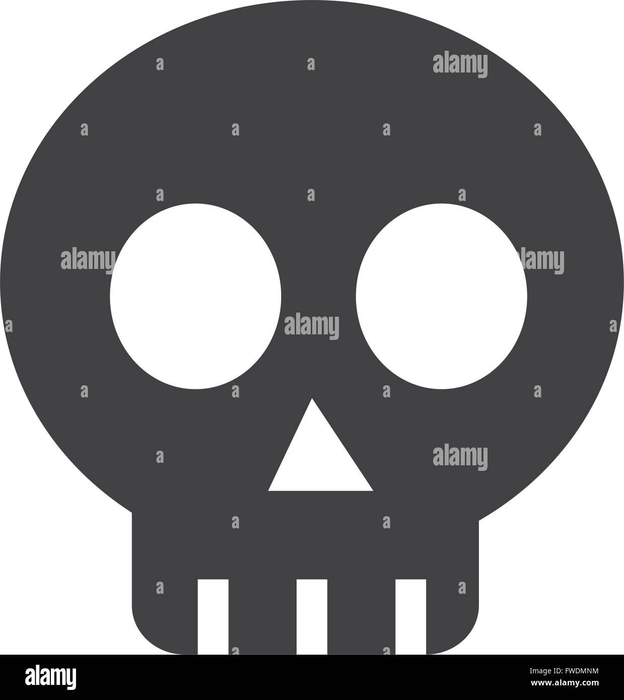 skull bone icon Stock Vector Image & Art - Alamy