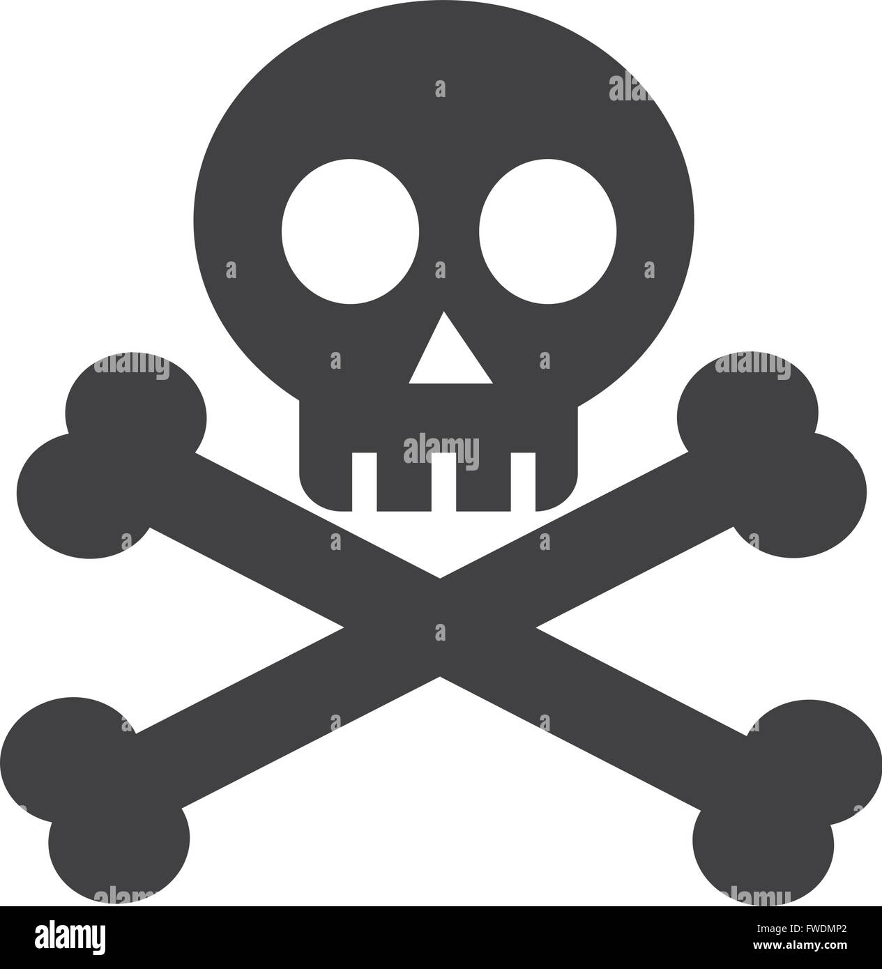 skull bone icon Stock Vector Image & Art - Alamy