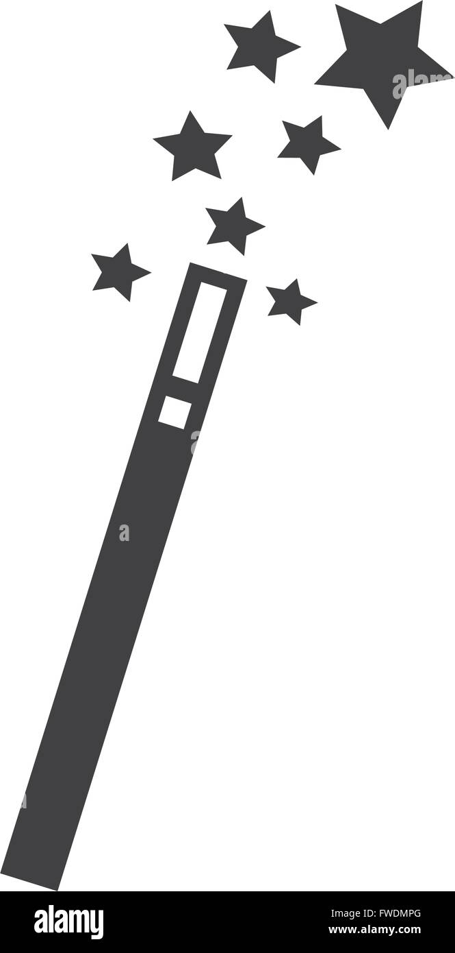 Magic Wand Icon Stock Vector Image & Art - Alamy