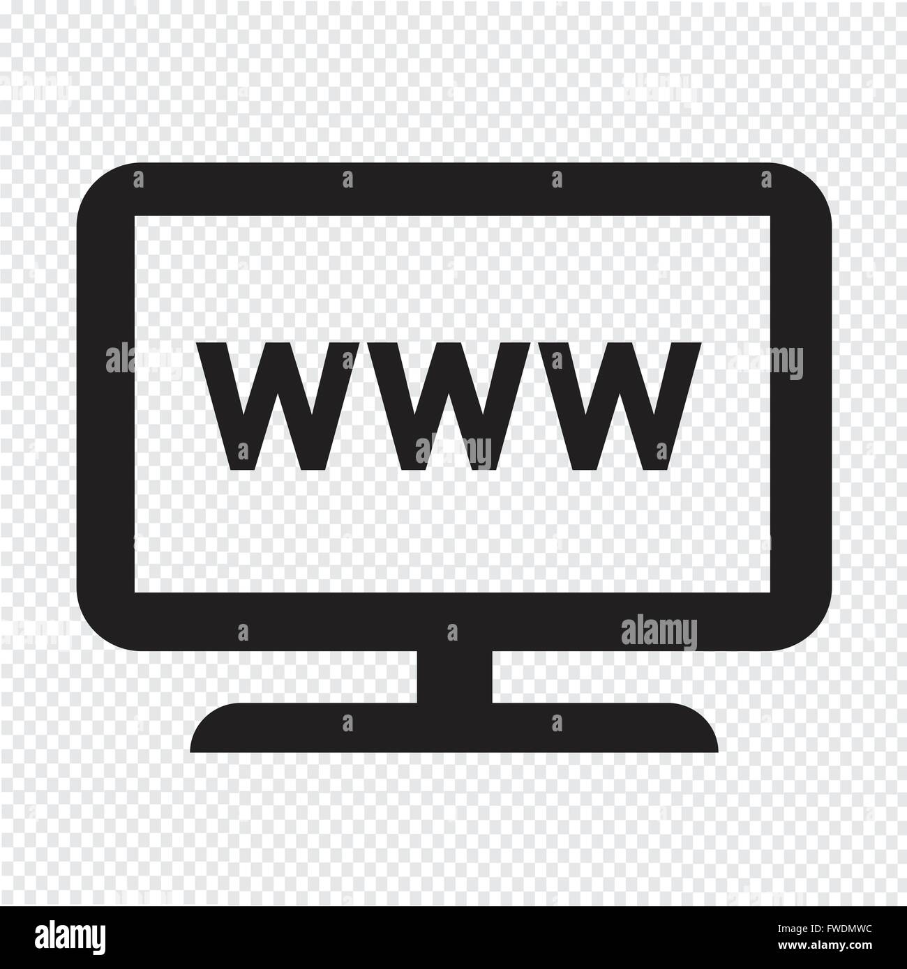 Web TV icon Stock Vector Image & Art - Alamy