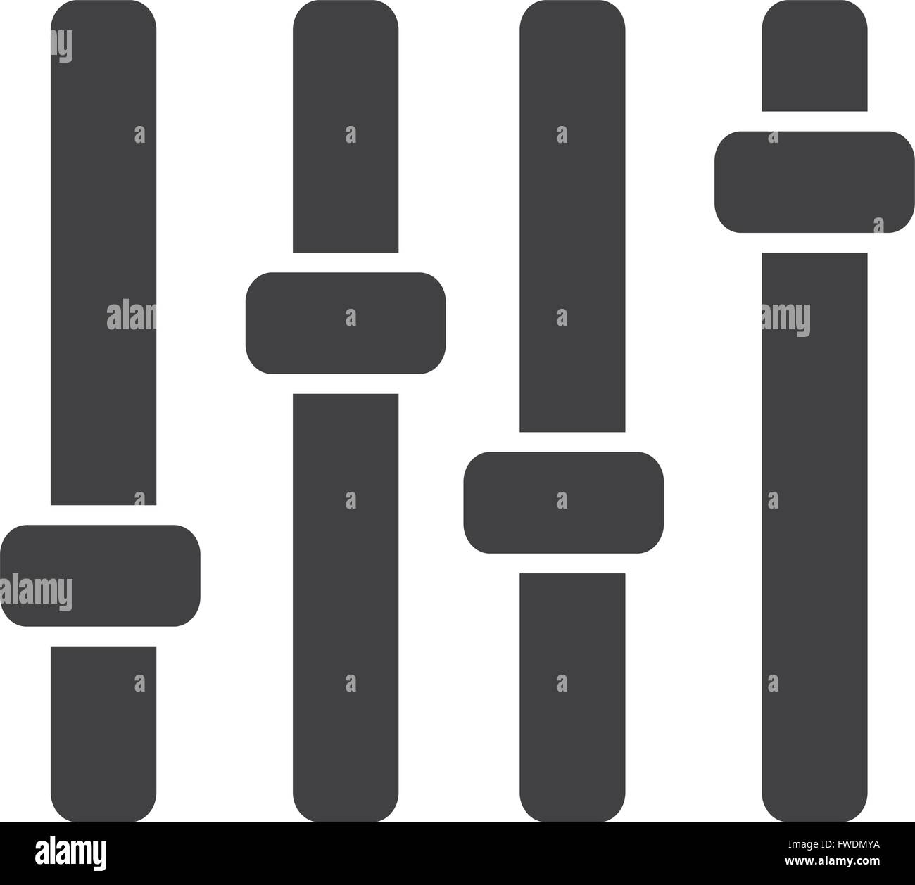 control panel icon Stock Vector Image & Art - Alamy