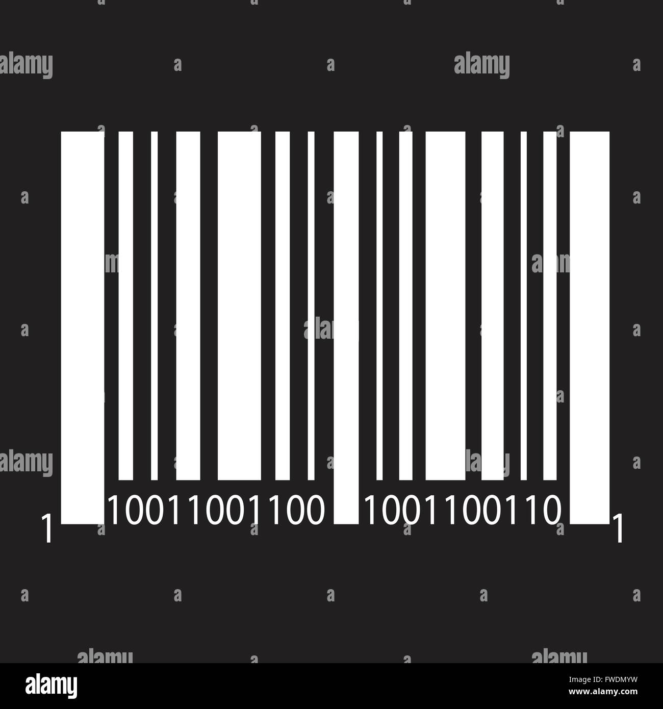 Bar code icon Stock Vector Image & Art - Alamy