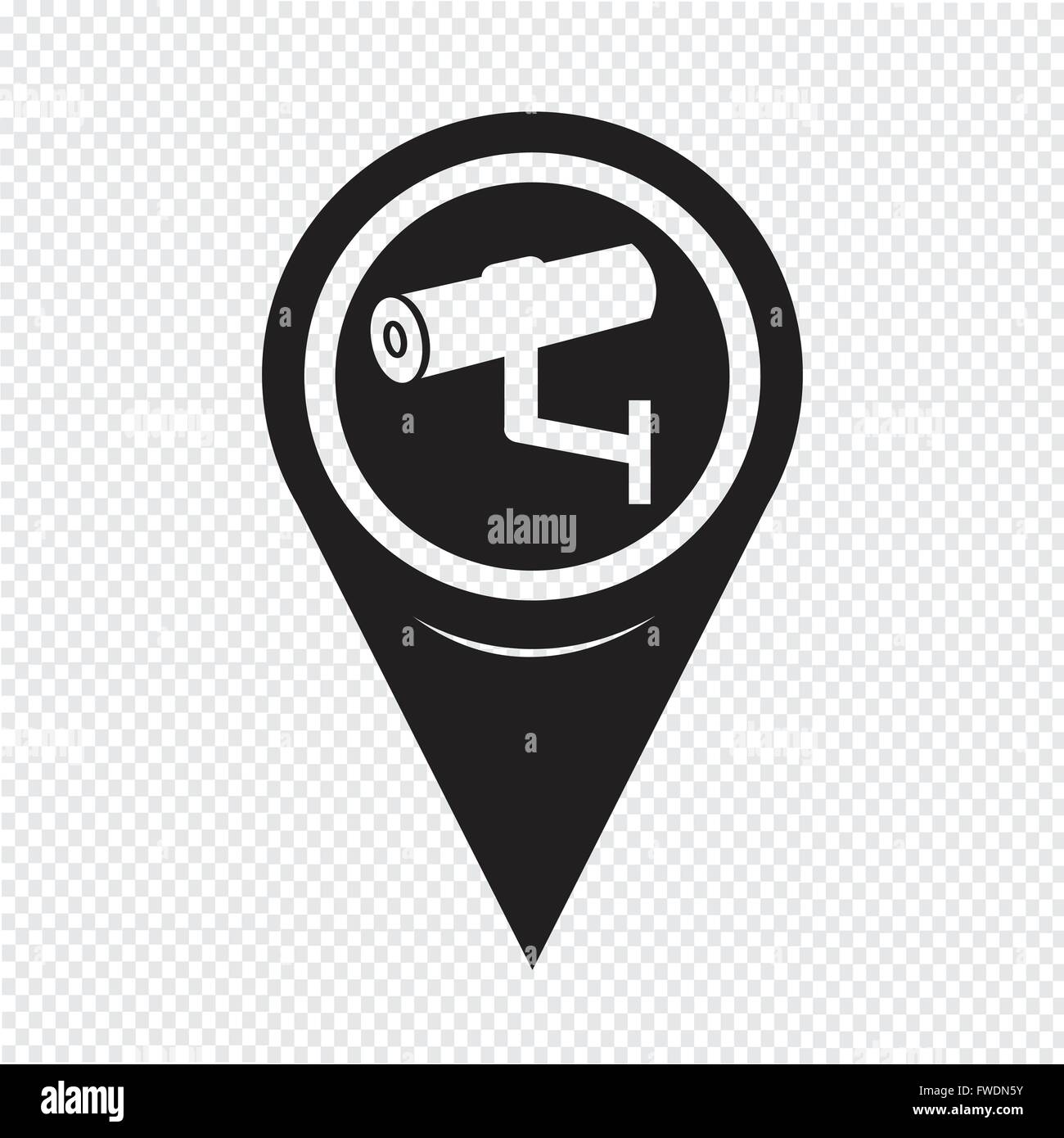 Map Pointer CCTV Camera icon Stock Vector Image & Art - Alamy Map Pointer CCTV Camera icon Stock Vector Image & Art - Alamy