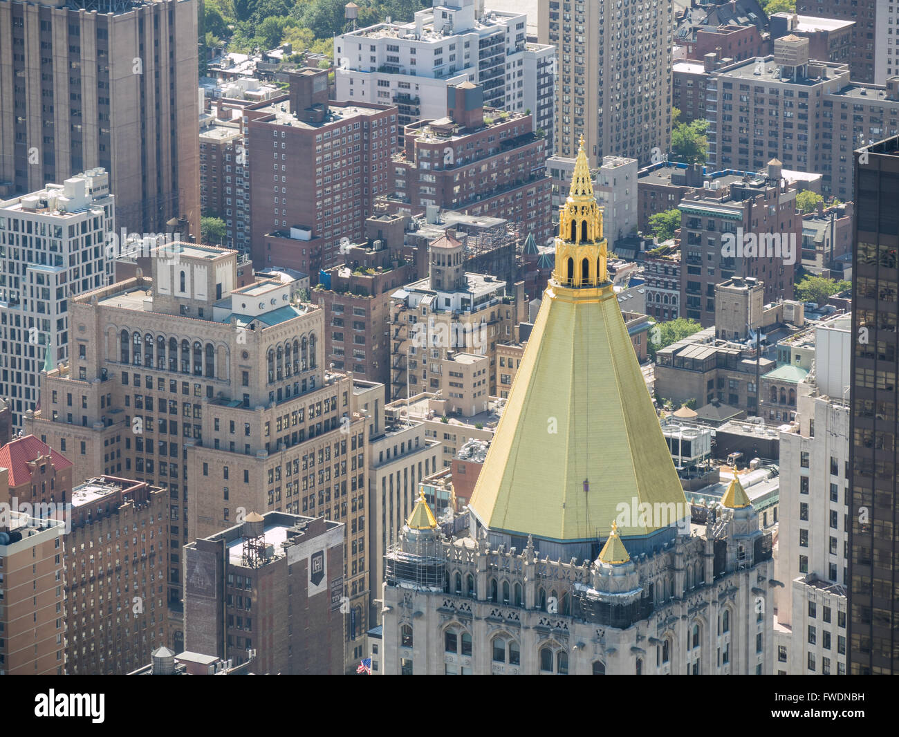 Aerial view of New York City skyline, US Stock Photo - Alamy
