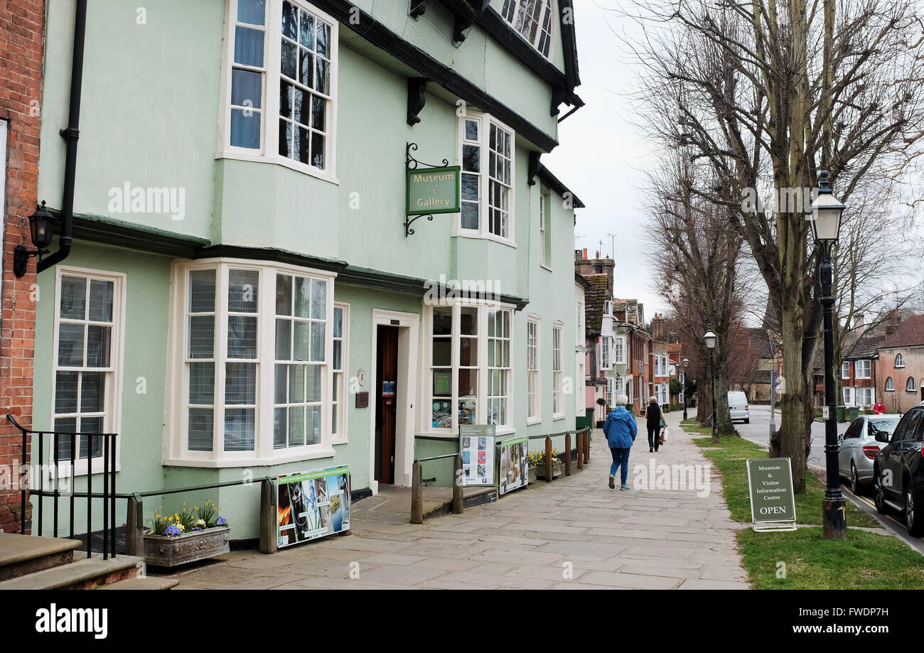 Horsham West Sussex England UK - Horsham Museum and art gallery Stock ...