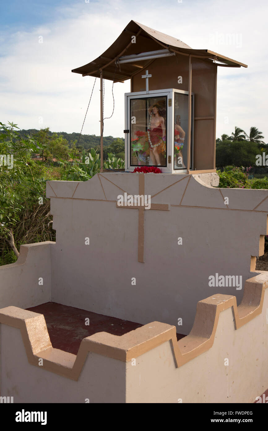 Sri Lanka, Trincomalee, Dockyard Road, Christian Catholic Shrine Stock ...
