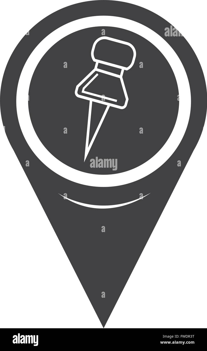 Map Pointer icon Stock Vector Image & Art - Alamy