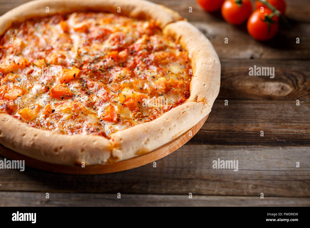 Delicious italian pizza Stock Photo - Alamy