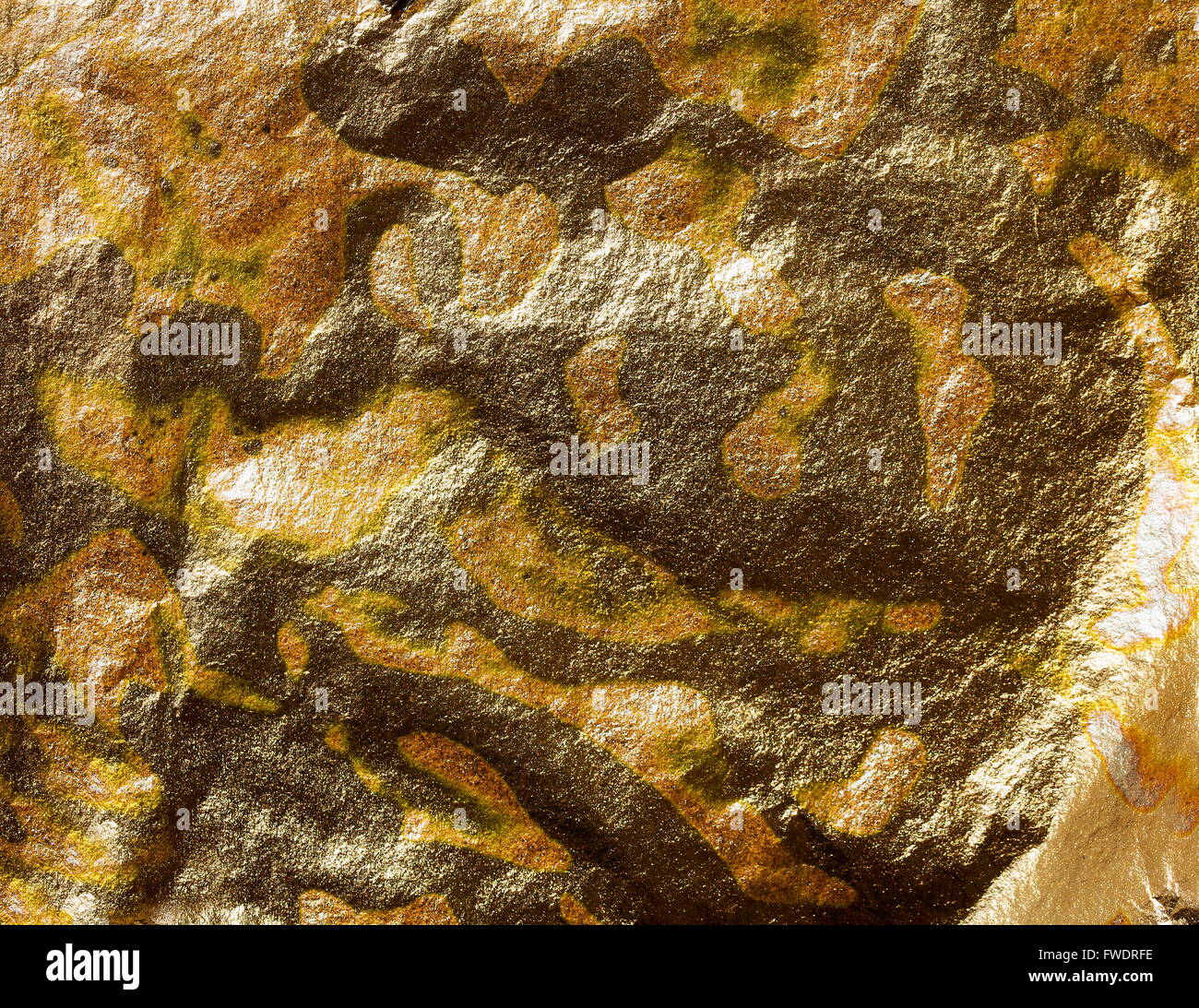 relief surface of golden abstract colorful pattern Stock Photo - Alamy
