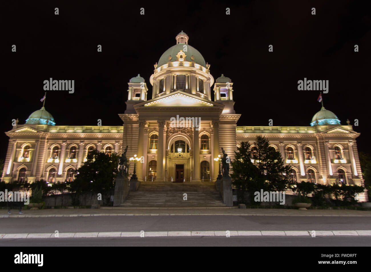 The national assembly at night hi-res stock photography and images - Alamy