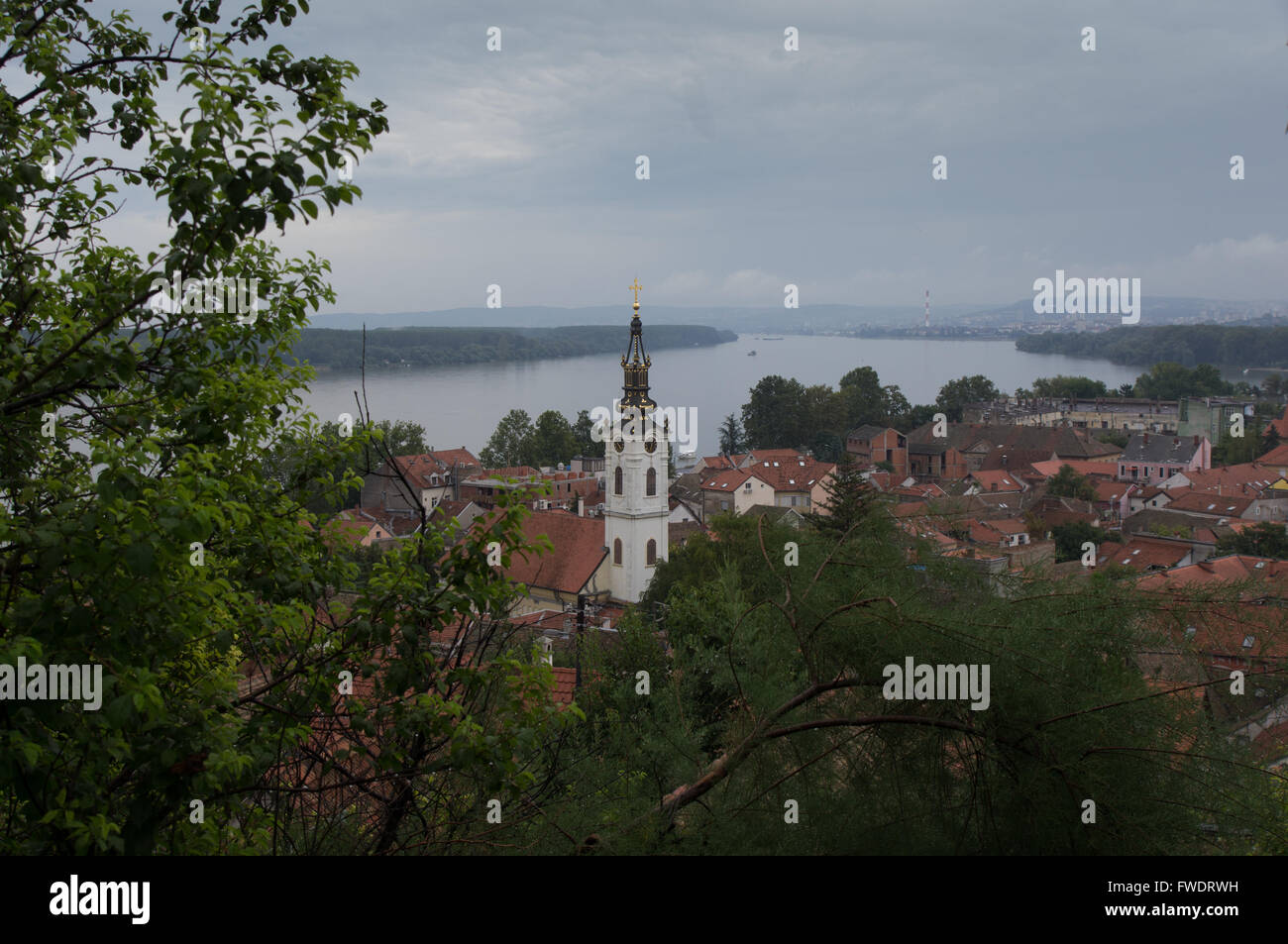 Views of the old town Zemun Stock Photo - Alamy