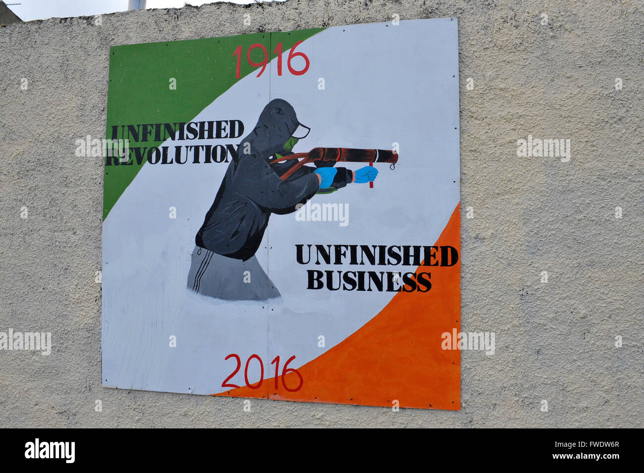 Real ira graffiti hi-res stock photography and images - Alamy