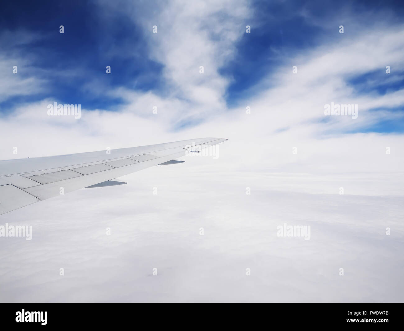 wing aircraft in the sky Stock Photo - Alamy