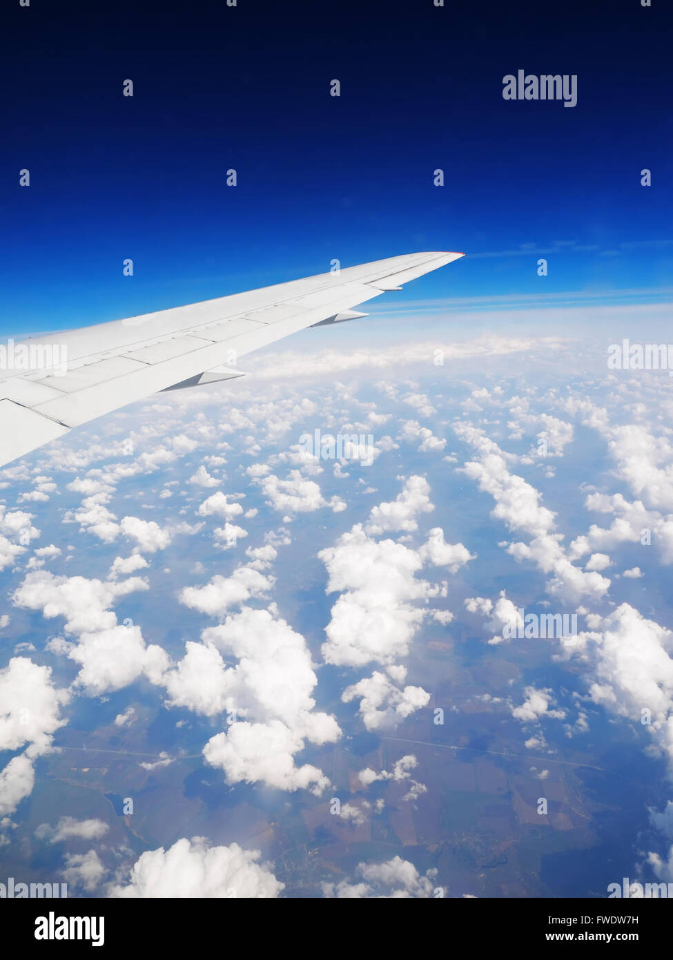wing aircraft in the sky Stock Photo - Alamy