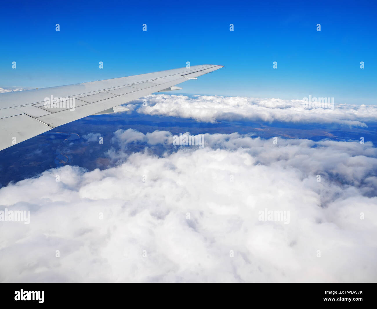 wing aircraft in the sky Stock Photo - Alamy