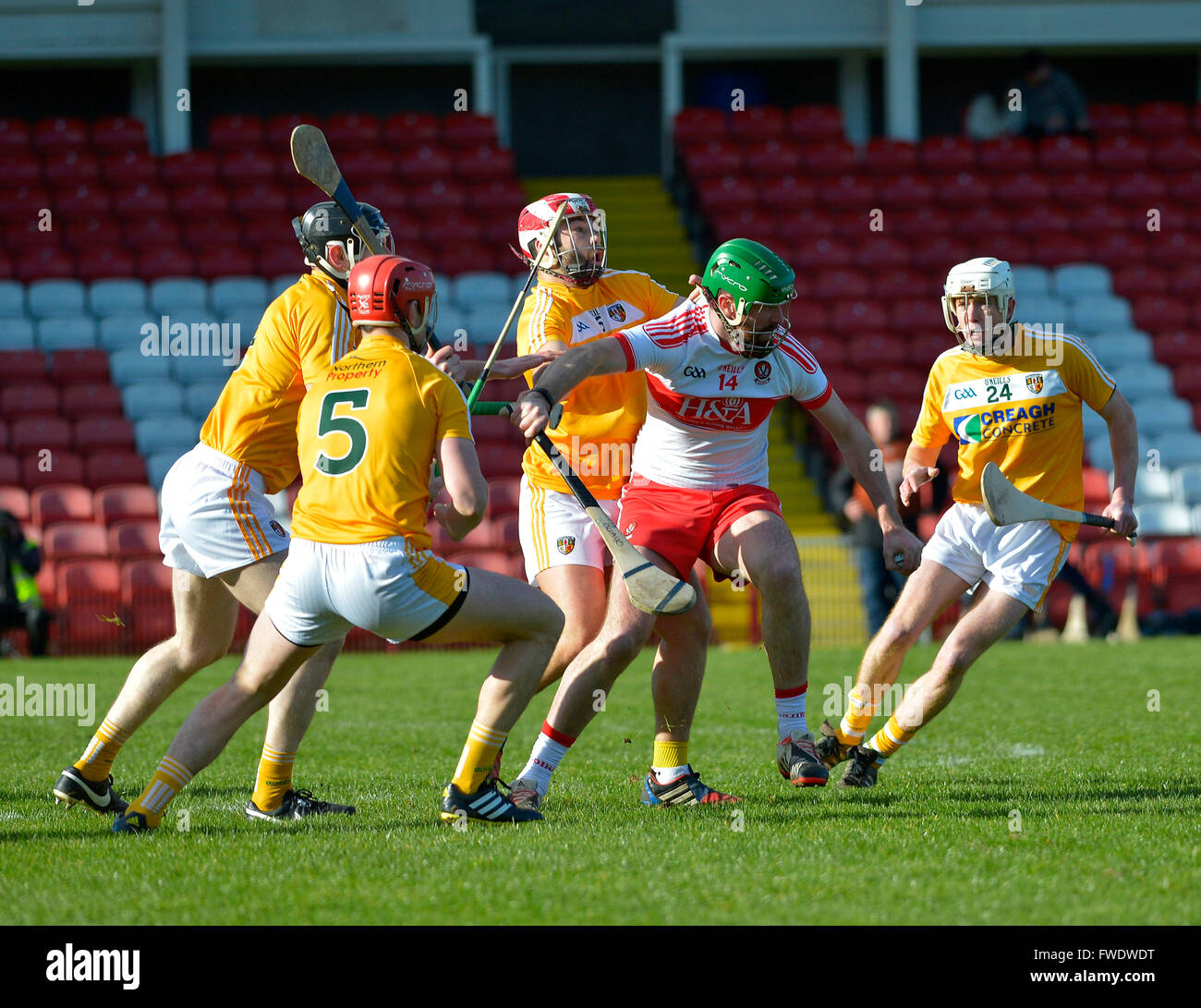 Derry doire celtic park gaa hurling gaelic athletic association hi-res ...