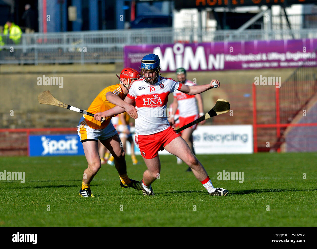 Derry doire celtic park gaa hurling gaelic athletic association hi-res ...