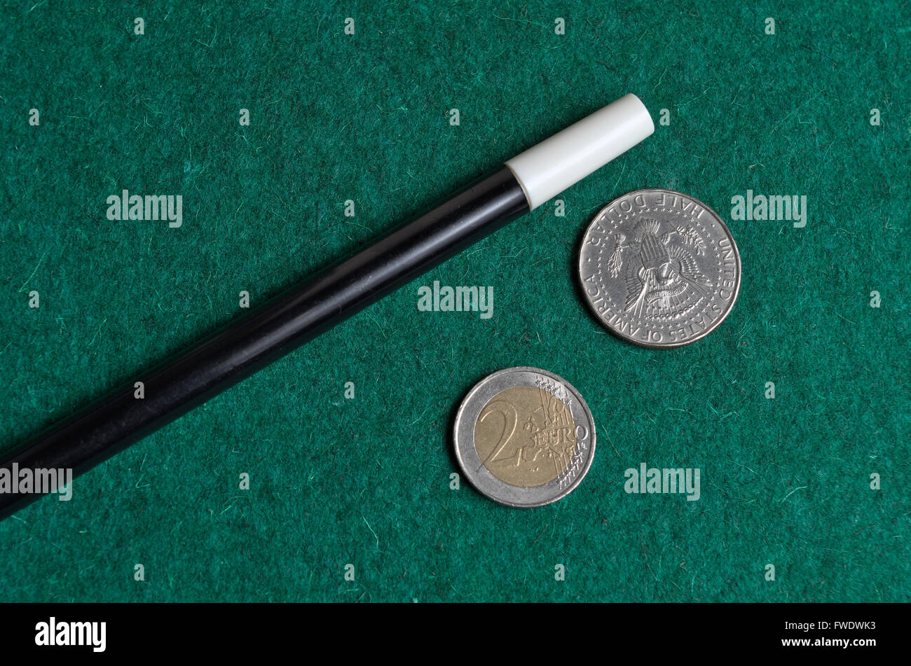 Magician coins hi-res stock photography and images - Alamy