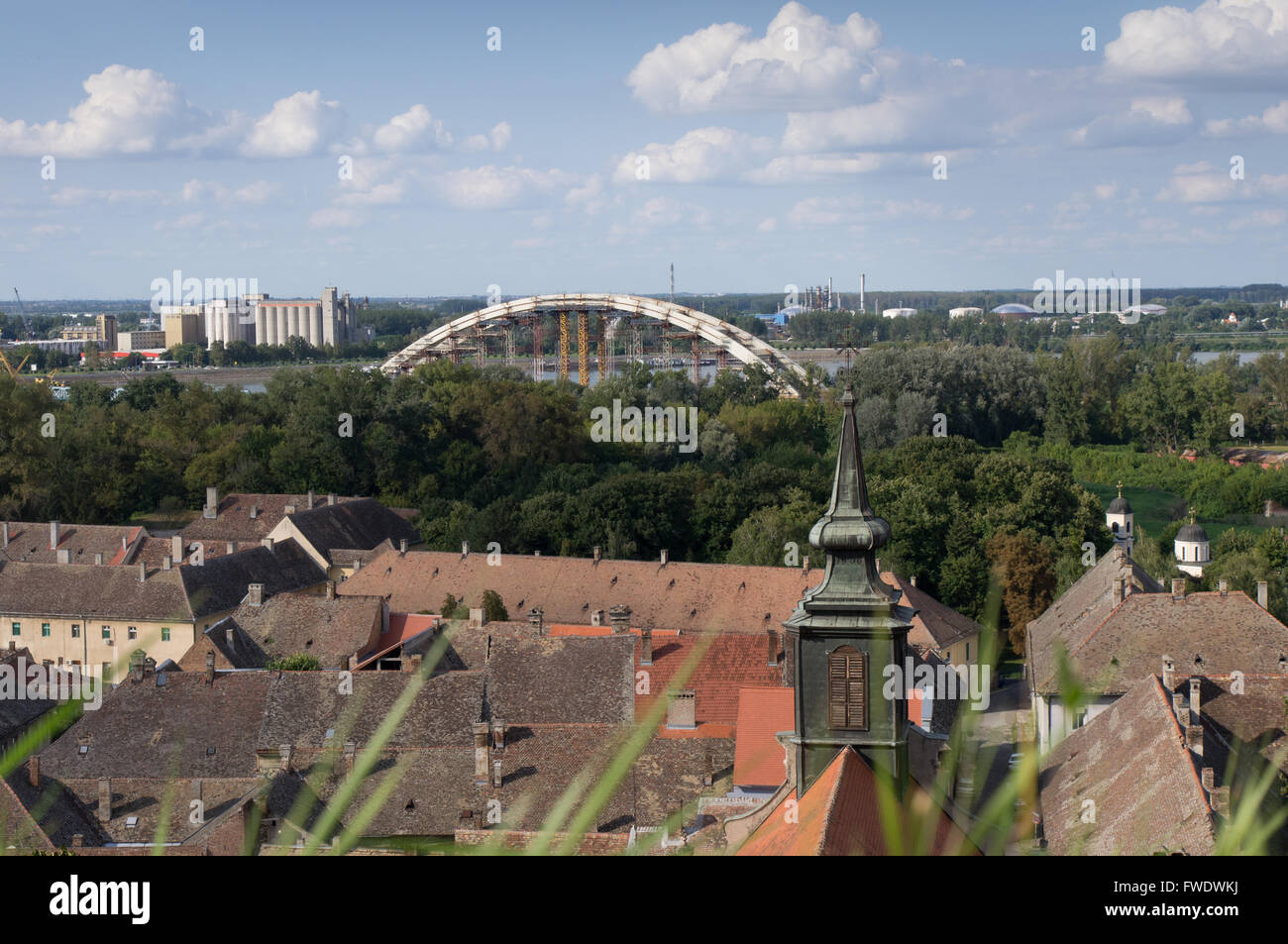 historical district of Novi Sad Stock Photo - Alamy