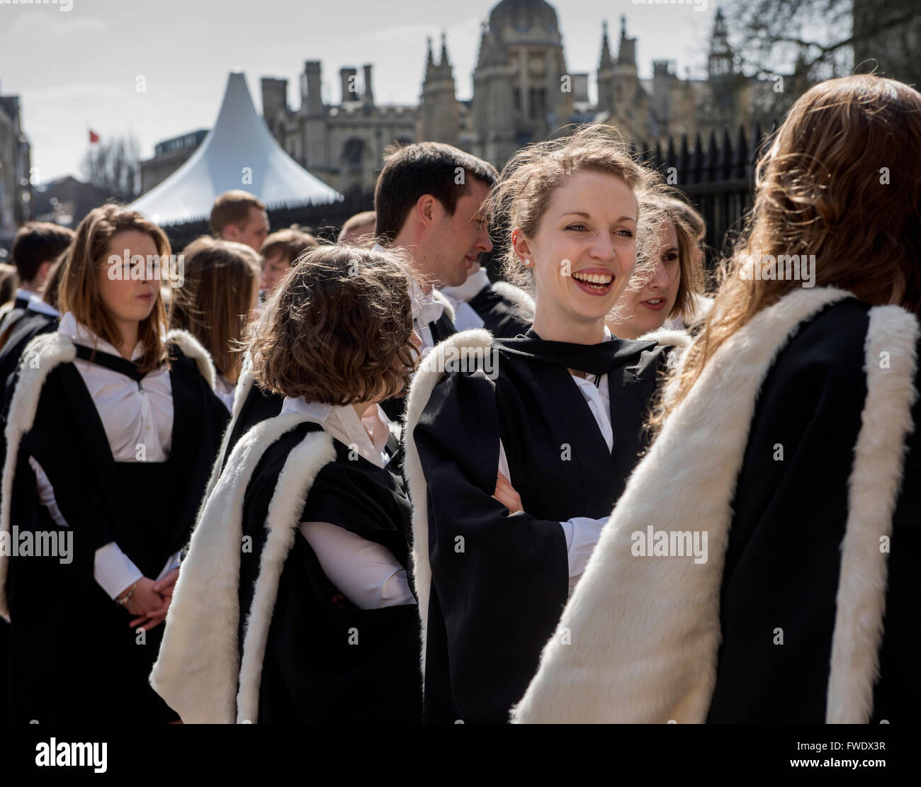 Cambridge University Degree Ceremony at the Senate House, Cambridge ...