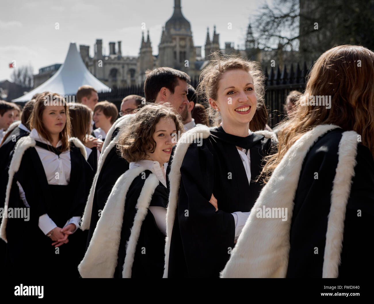 Cambridge University Degree Ceremony at the Senate House, Cambridge ...