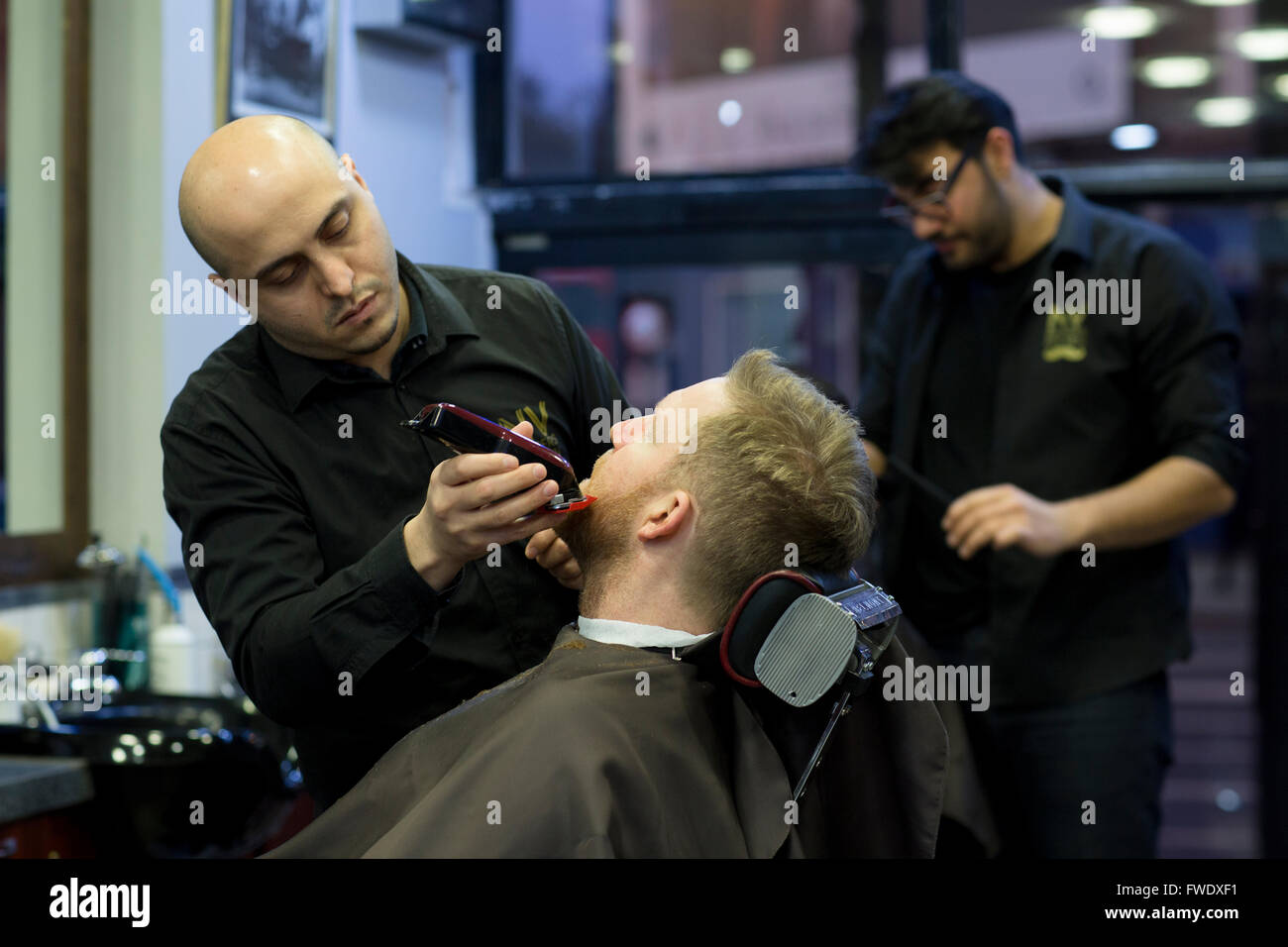 Turkish barber hi-res stock photography and images - Alamy