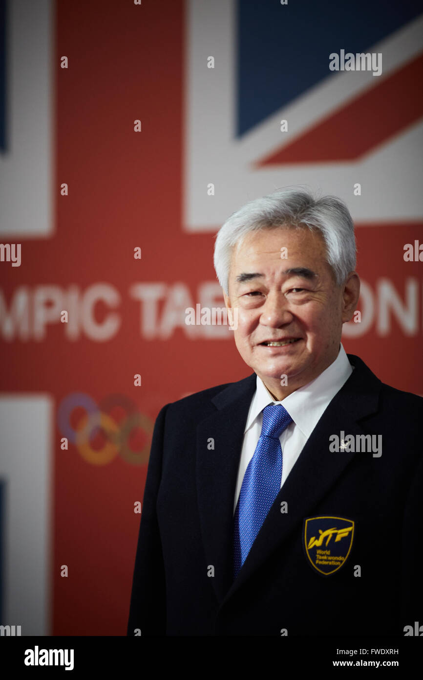 Chungwon Choue President World Taekwondo portraits Stock Photo - Alamy