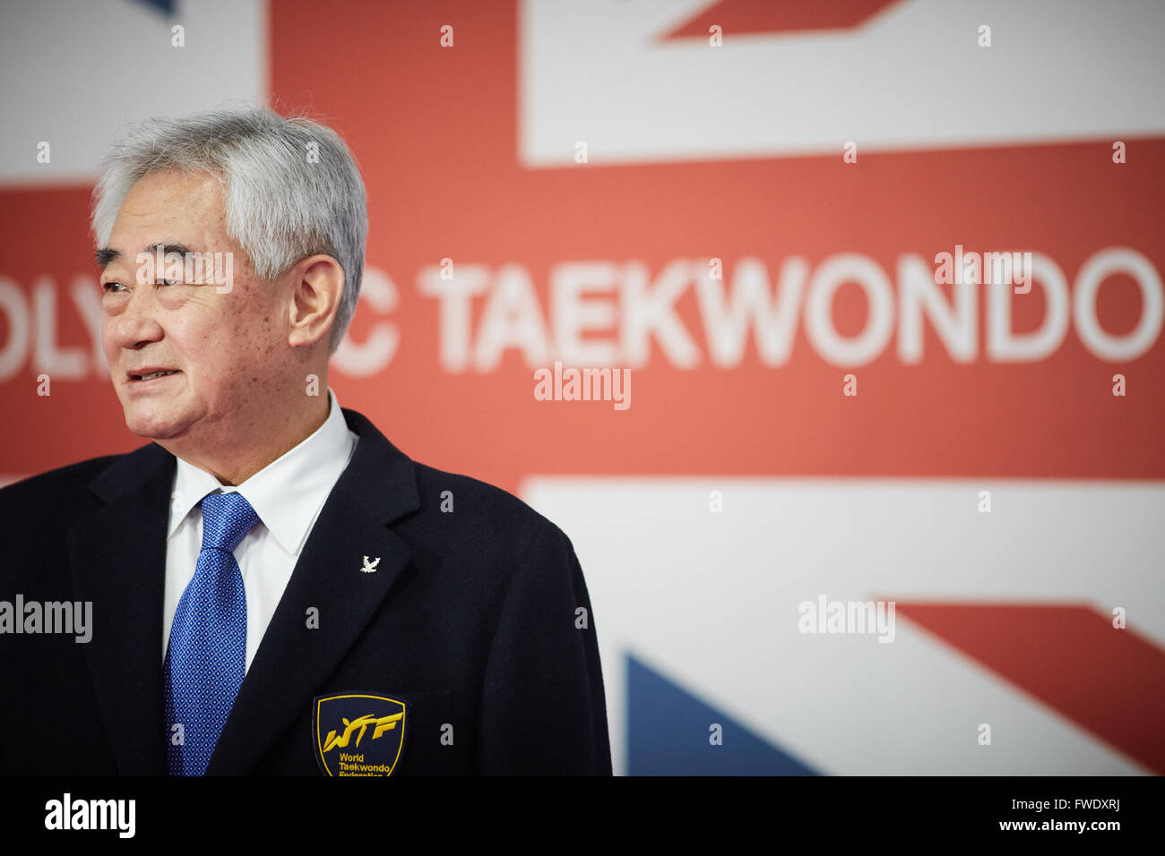 Chungwon Choue President World Taekwondo portraits Stock Photo - Alamy