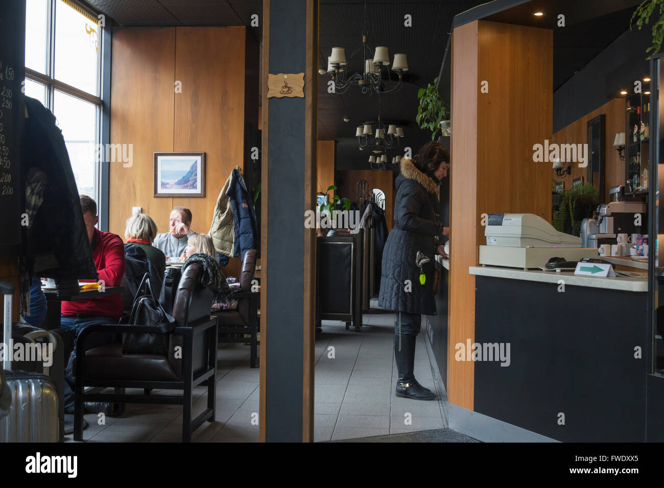 Kohvik Narva (Narva Café) in Tallinn Estonia Stock Photo - Alamy