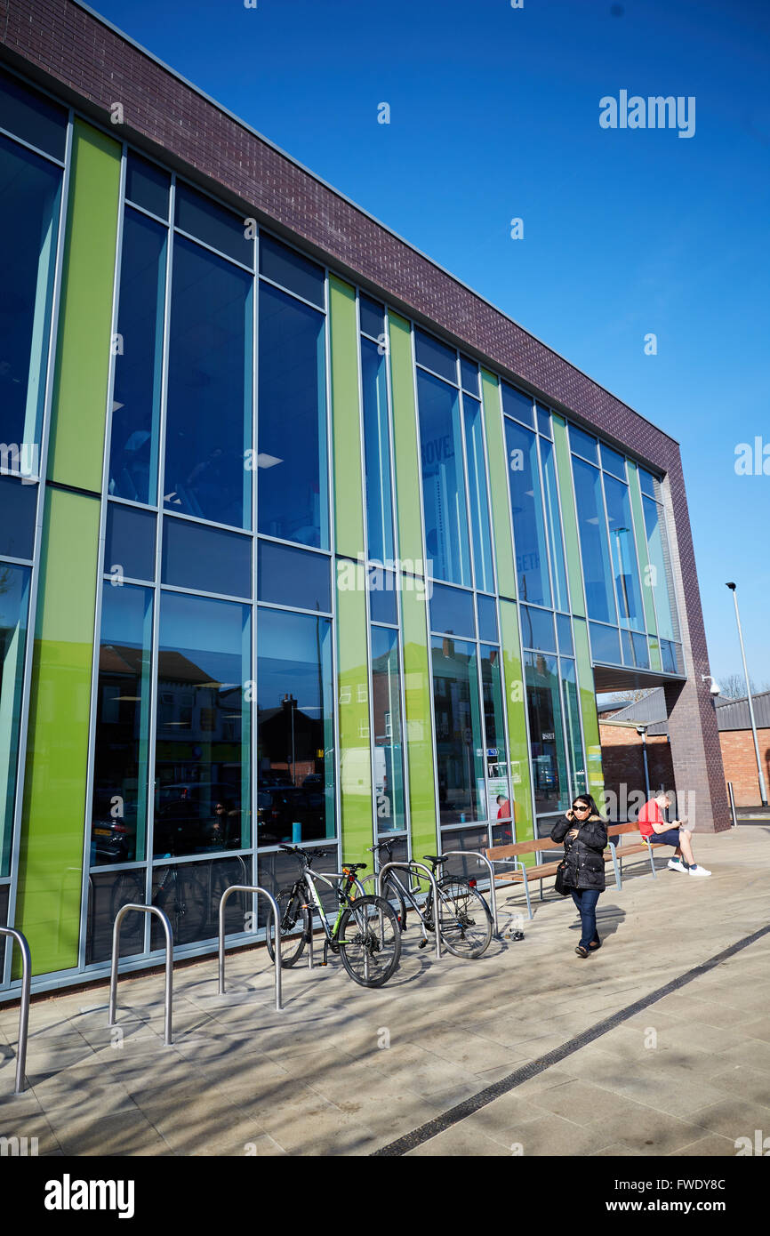 Arcadia Library and Leisure Centre Four-lane main swimming pool library ...