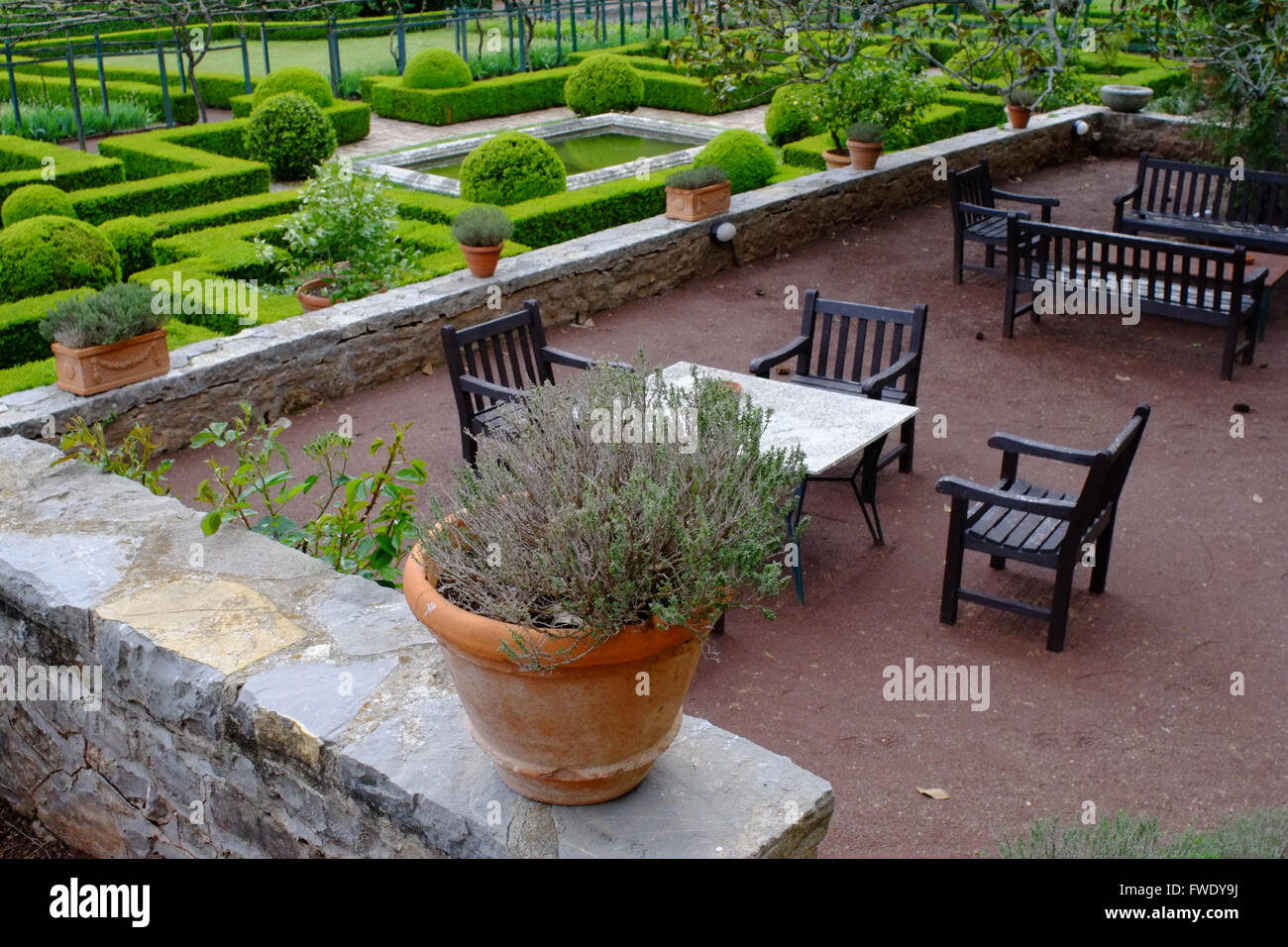 Giardino all'italiana, italian garden, Renaissance. Italy Stock Photo ...