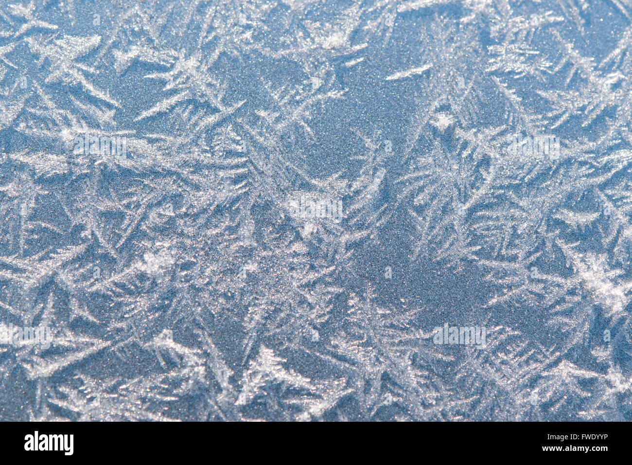 abstract ice crystals formation of frost Stock Photo - Alamy