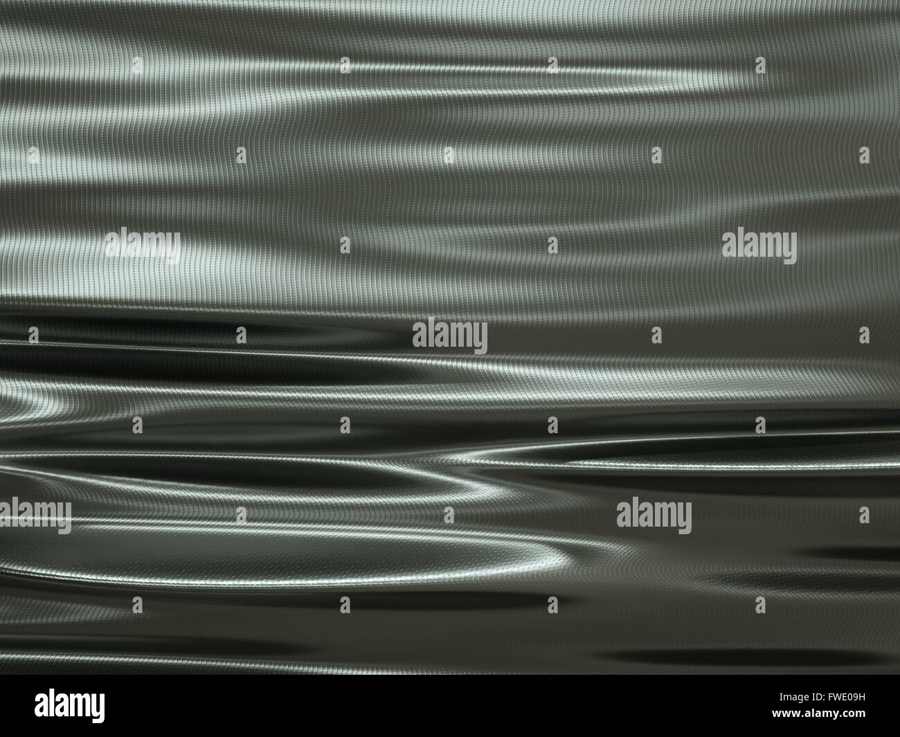 metallic material with waves and ripples. Useful as background Stock ...
