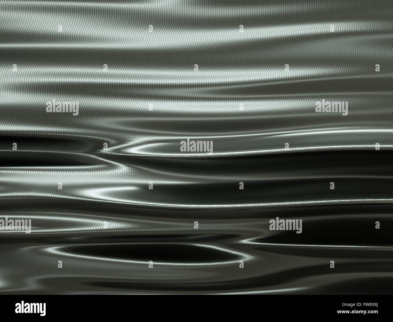 metallic material with waves and ripples. Useful as background Stock ...