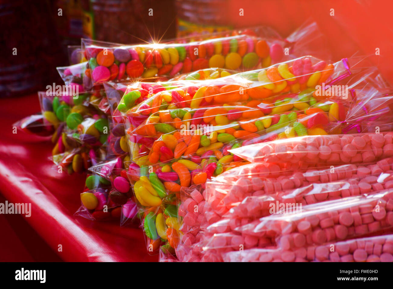 Candy in plastic bag hi-res stock photography and images - Alamy