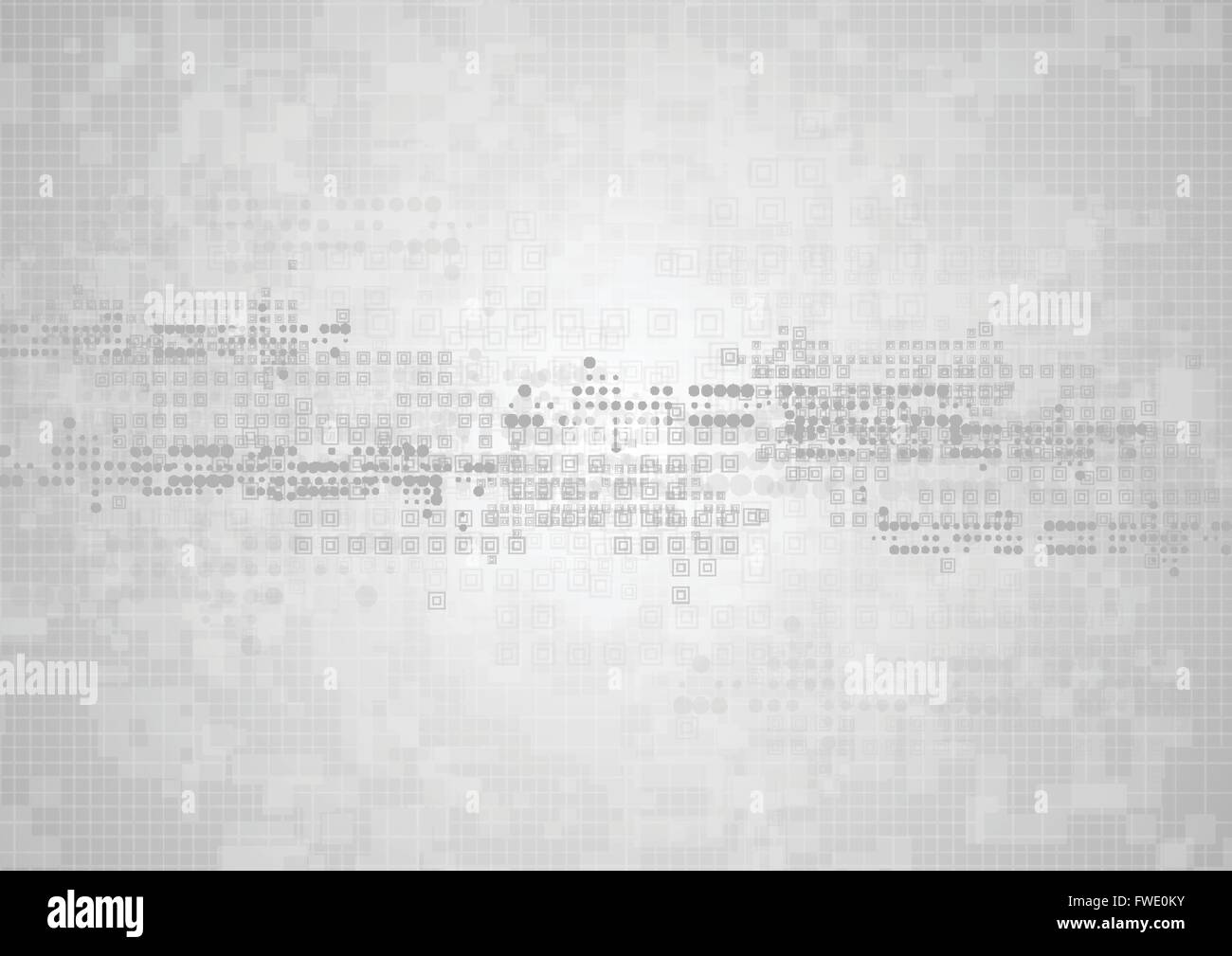 Hi-tech geometric grey abstract background. Vector graphic technology ...