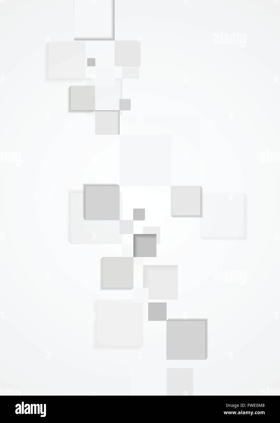 Abstract vertical background with grey squares. Vector design Stock ...