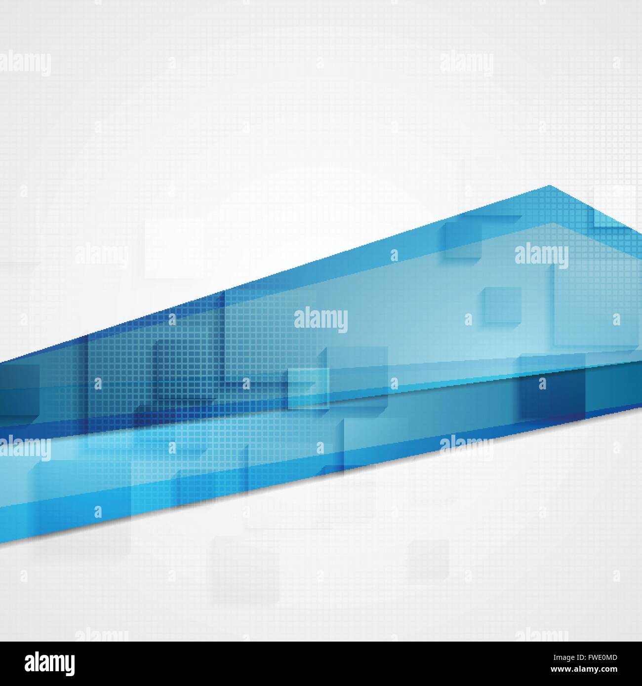Abstract blue concept tech modern background. Vector template design ...