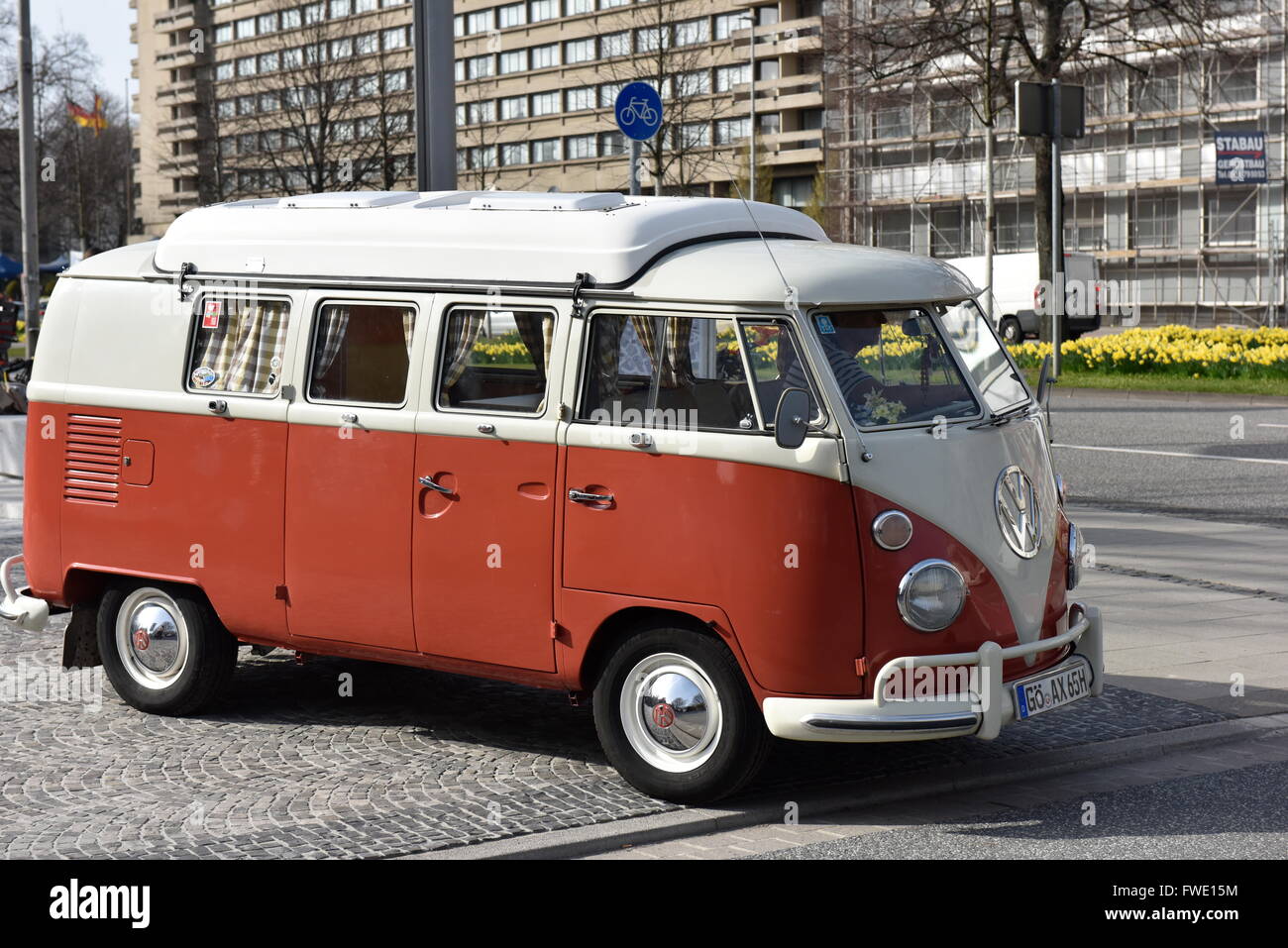 60 years of the Volkswagen Transporter from Hanover Stock Photo - Alamy
