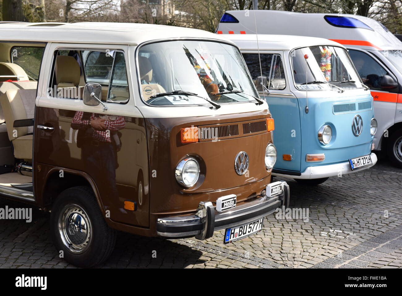 60 years of the Volkswagen Transporter from Hanover Stock Photo - Alamy