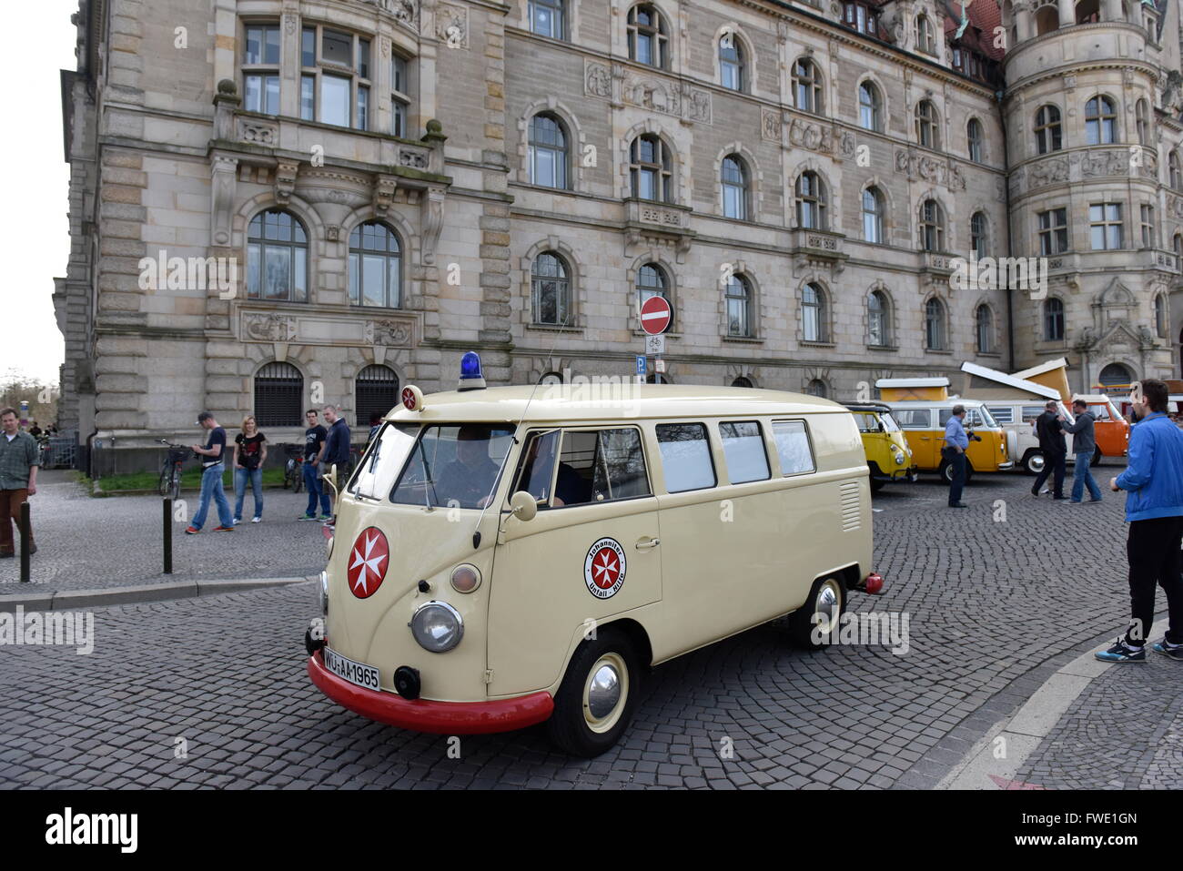 60 years of the Volkswagen Transporter from Hanover Stock Photo - Alamy