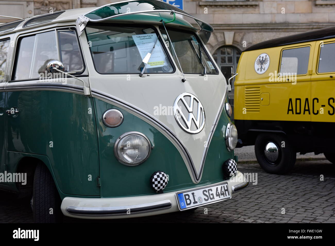 60 years of the Volkswagen Transporter from Hanover Stock Photo - Alamy