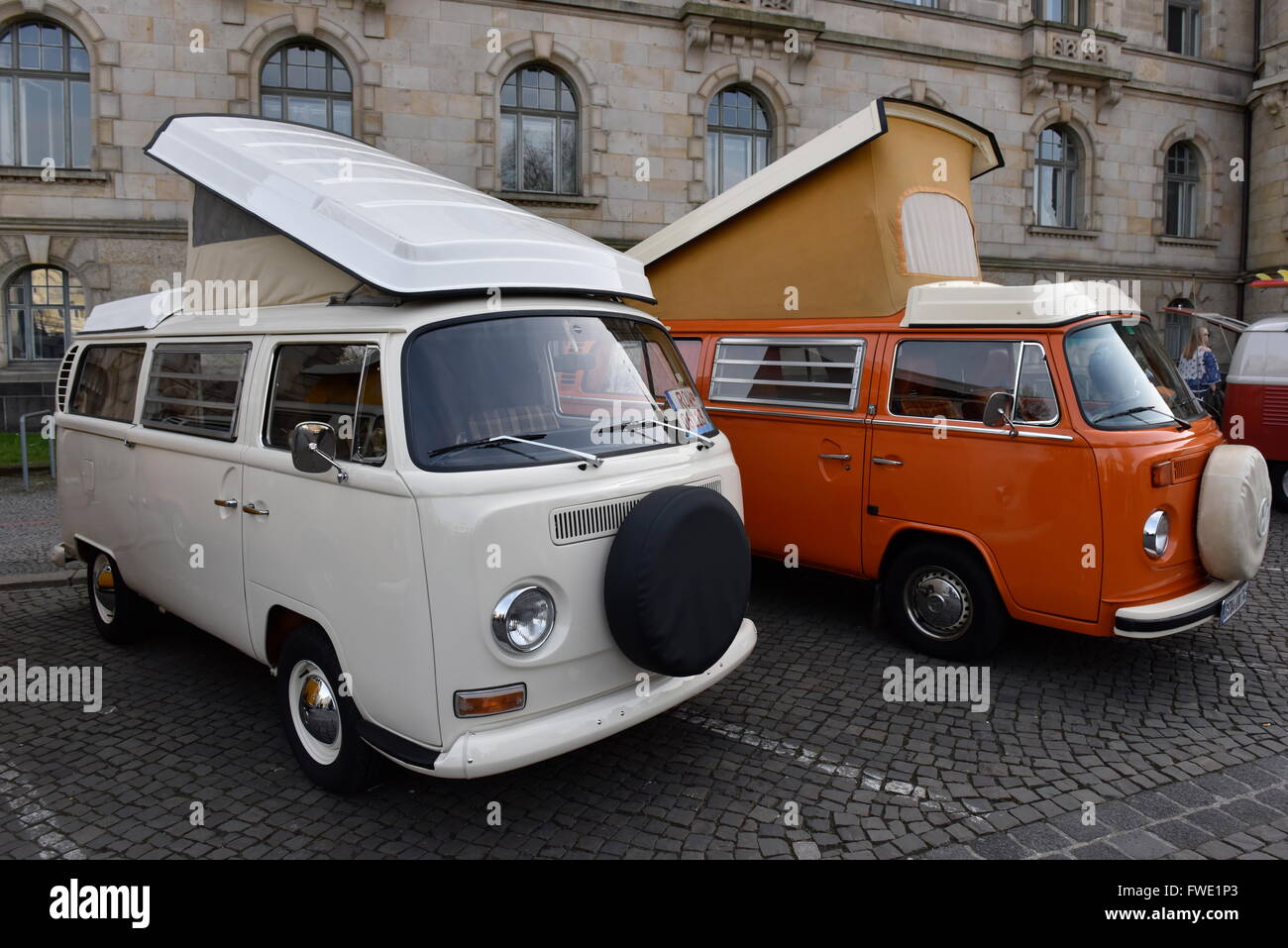 60 years of the Volkswagen Transporter from Hanover Stock Photo - Alamy