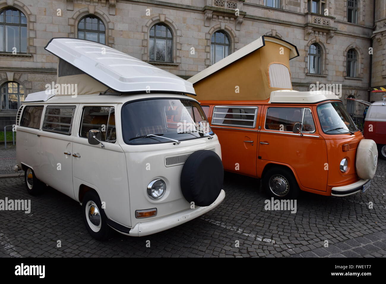 60 years of the Volkswagen Transporter from Hanover Stock Photo - Alamy