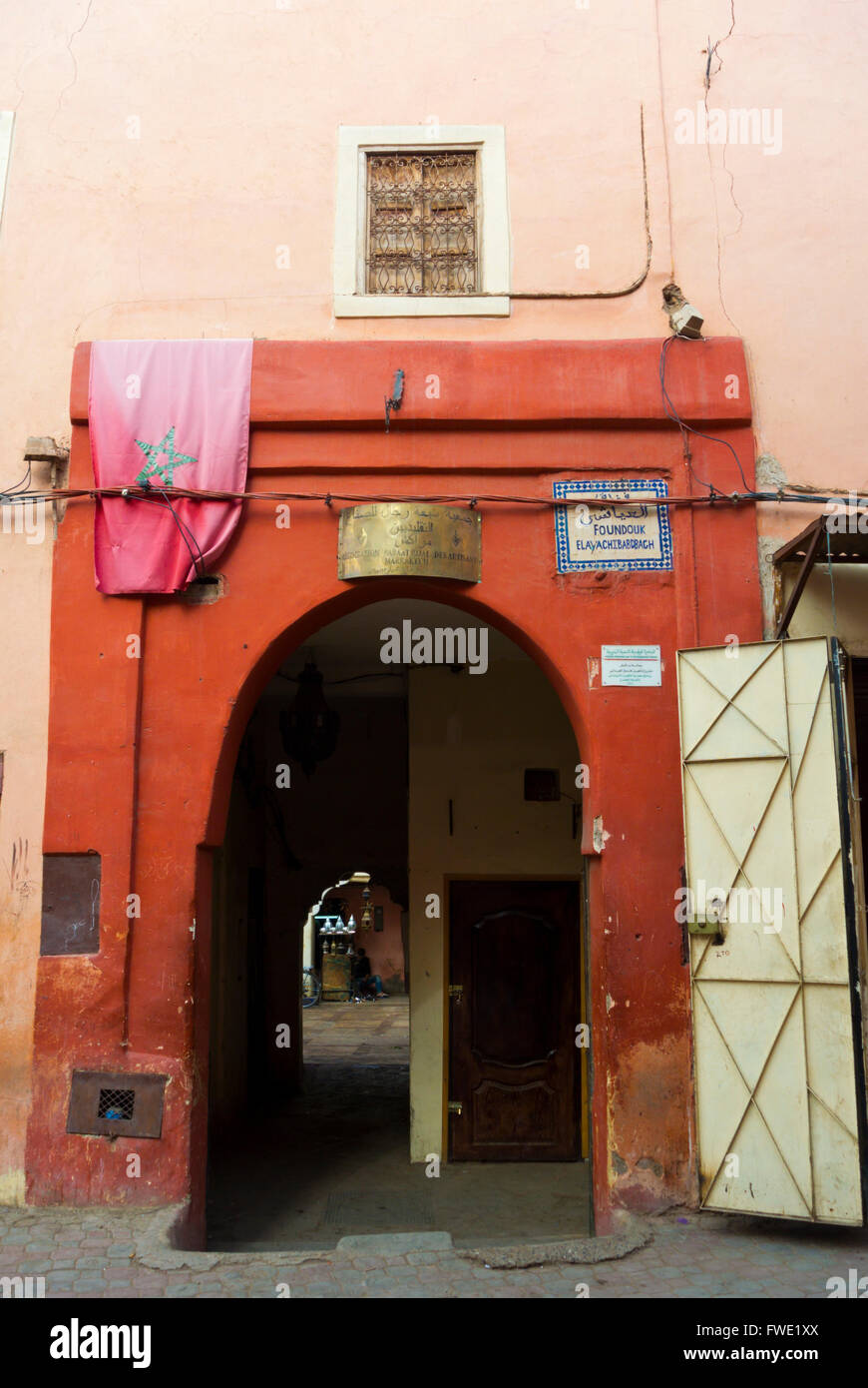 Flag marrakesh hi-res stock photography and images - Alamy